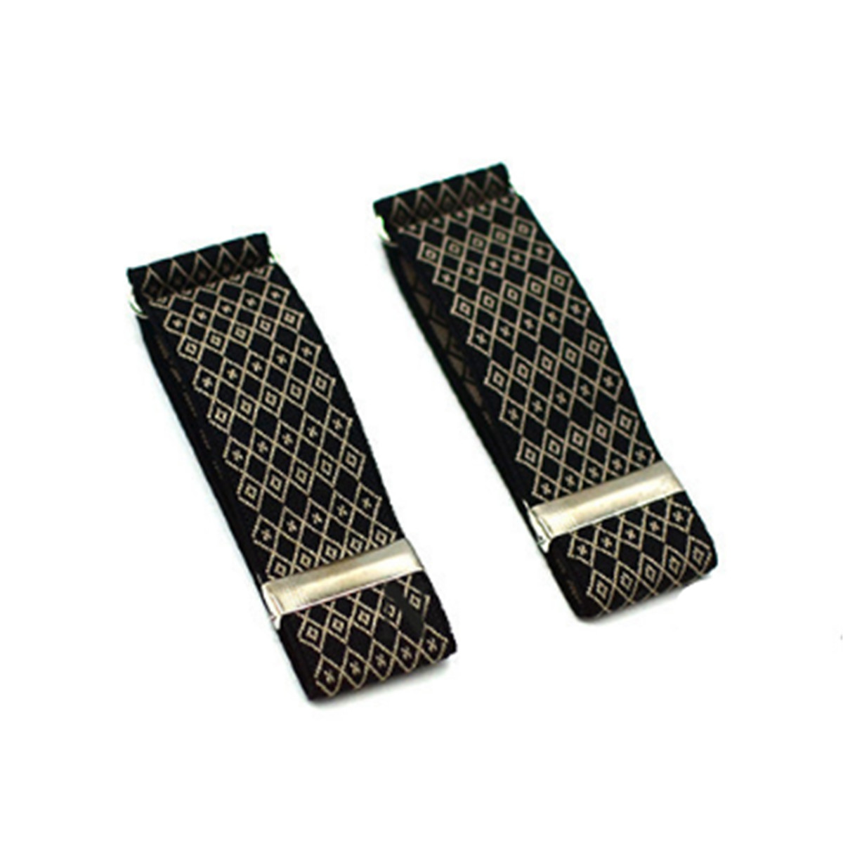 1 Pair Men Shirt Adjustable Armband Sleeve Garter Bartender Cuff Holder ...